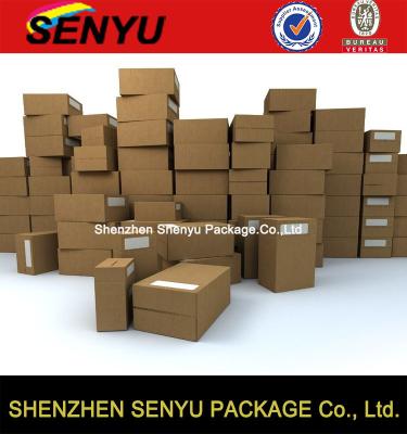 Cina La Cina che fabbrica il contenitore di carta su ordinazione stampato colore pieno d'imballaggio di cartone economico in vendita