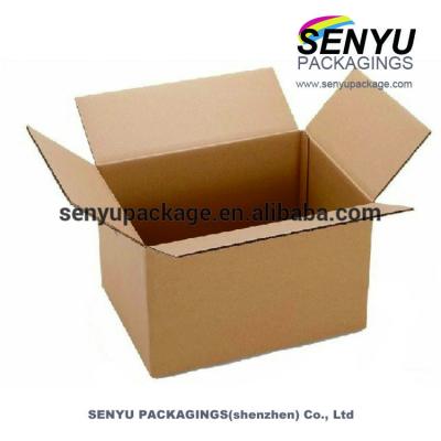 中国 白い波形の荷箱/カートンは郵便利用者箱ISOを波形を付けました 販売のため