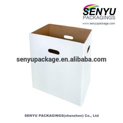 中国 白い波形の荷箱/カートンは郵便利用者箱ISOを波形を付けました 販売のため