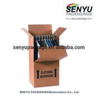 China Durable Corrugated Shipping Boxes / Stackable Carton Paper Box For Moving for sale