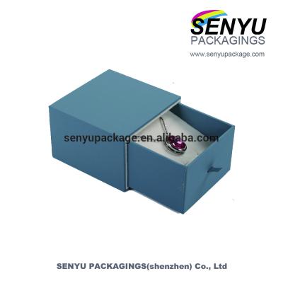 中国 包むペーパー宝石箱/利用できる引出しのギフト用の箱の試供品を滑らせます 販売のため