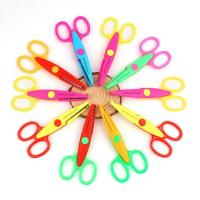 China DIY Printable Label Stickers Gift Packaging Tool Explosion Box Accessory Scissors for sale
