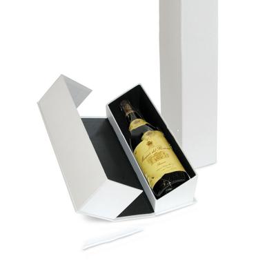 China Stark 1 3 Flaschen-Wein-Kasten-Pappe mit Drucklogo zu verkaufen