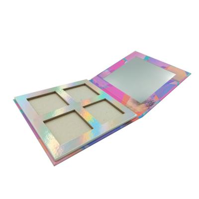 中国 PaperMakeupの空のパレットのボール紙のアイシャドウの印刷される包装のギフトの習慣 販売のため