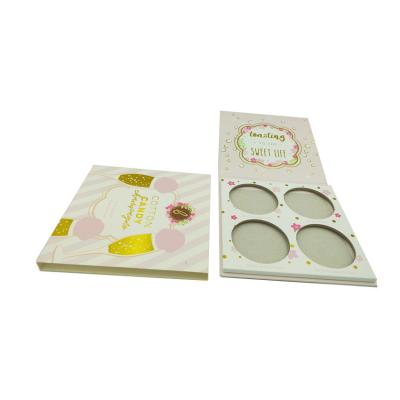 中国 PaperMakeupの空のパレットのボール紙のアイシャドウの印刷される包装のギフトの習慣 販売のため