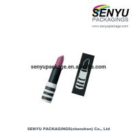 China Lip Gloss Cosmetic Packaging Boxes Label Empty Black Empty for sale