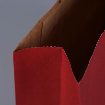 China Fashion Recycled Kraft Custom Brown Paper Bags With Logo Shopping Support for sale