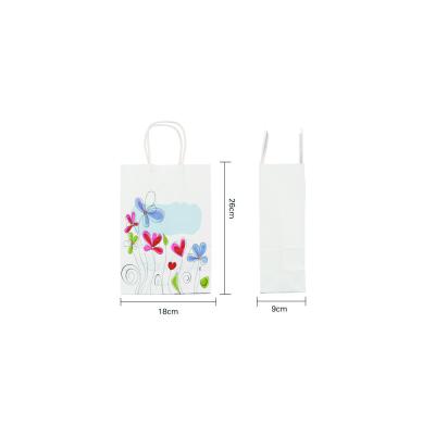 China 250g imprimiu sacos de papel/sacos de papel brancos personalizados CMYK ou a cor de Pantone à venda