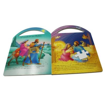 Cina Stampa su ordinazione del libro del bordo dei bambini della copertina dura in vendita