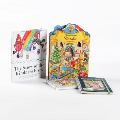 Cina Stampa lucida del libro del bordo di storia dei bambini di colore pieno per i bambini in vendita