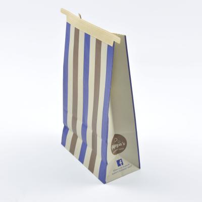 China Kraft levanta-se o empacotamento de alimento secado Kraft de Brown do malote à venda