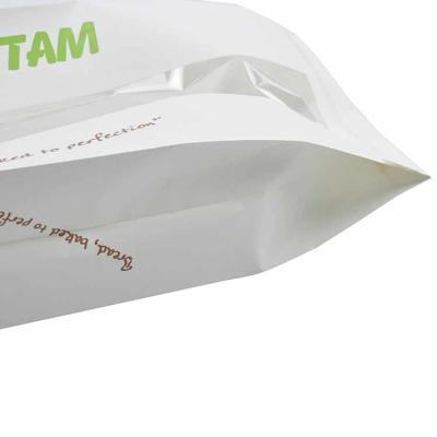 Cina Olio della borsa della carta kraft Anti con la finestra trasparente per i forni in vendita