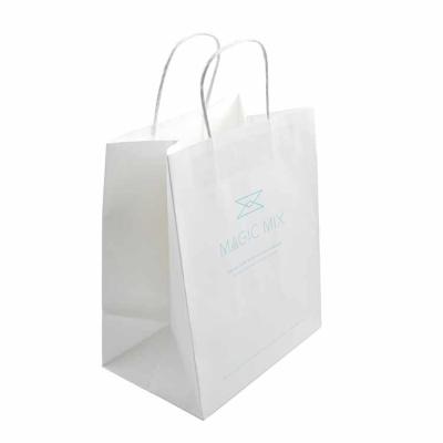 China Eco Friendly Printed Paper Bags Portable With Handle Oem Odm Available for sale