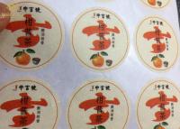 China Customized Design Printable Circle Labels Masking Circle Self Adhesive for sale
