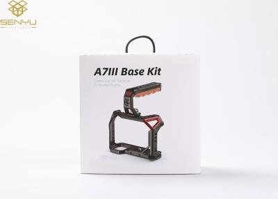 Cina Contenitore di carta di cartone su ordine bianco che imballa per gli accessori della macchina fotografica in vendita