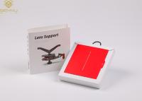 China Camera White Cardboard Packaging Box With Handle for sale