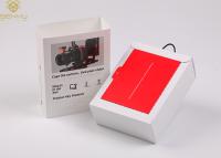 China Camera White Cardboard Packaging Box With Handle for sale
