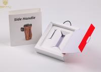 China Camera White Cardboard Packaging Box With Handle for sale