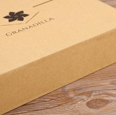 China Het bruine 1000gsm-Document die van kartonkraftpapier EVA Insert Gift Boxes verpakken Te koop