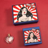 China Heaven And Earth Gift Box Packaging For Perfume for sale