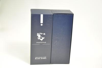 China Cajas de almacenamiento brillantes rojas de la botella de vino de la cartulina 1500g en venta