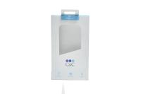 China White PVC Window Cardboard UV Mobile Case Packaging Box for sale