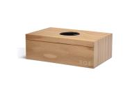 China EVA Insert Brown Wooden Gift Box Packaging for sale