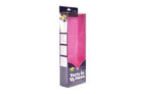 China Purple Glossy Lamination Cardboard Window Box Packaging for sale