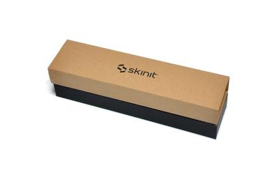 China Pretty Lid Kraft Cardboard Embossed Gift Box Packaging for sale