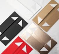 China Customization Brown Craft Paper Box Packaging Foldable Cardboard Gift Boxes for sale