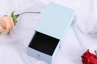 Cina Estragga la scatola d'imballaggio di carta su ordinazione del cassetto della carta del mestiere della collana del contenitore di contenitore di gioielli in vendita