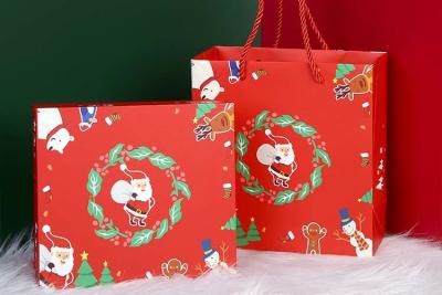 Cina Il regalo di Natale inscatola & insacca il contenitore di regalo creativo d'imballaggio di carta su ordinazione della scatola DIY in vendita