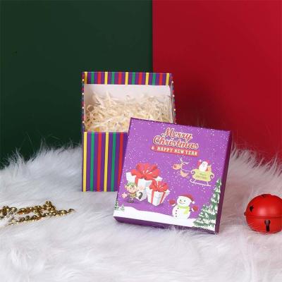 Cina I biscotti del sacco di carta di Candy della scatola di Eve Apple Custom Paper Packaging di Natale inscatolano l'imballaggio in vendita