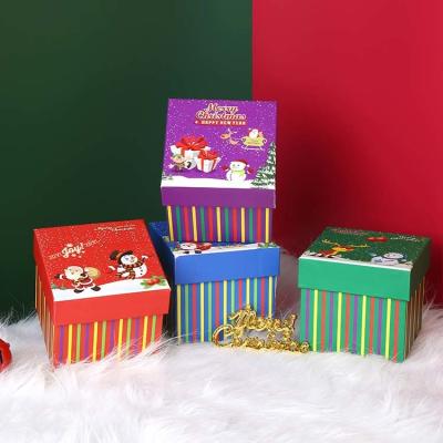 Cina I biscotti del sacco di carta di Candy della scatola di Eve Apple Custom Paper Packaging di Natale inscatolano l'imballaggio in vendita