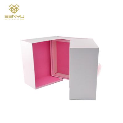 Cina Contenitore per esposizione dei gioielli della collana di Ring Custom Paper Packaging Box di nozze di modo in vendita