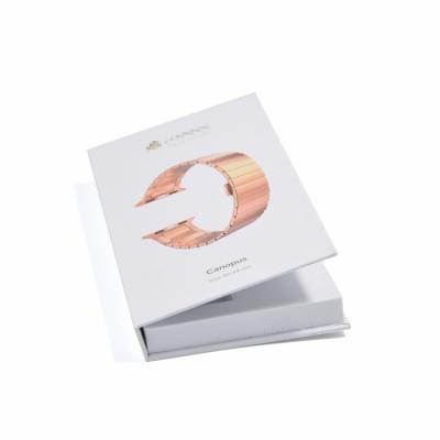 China Uhrenarmband runzelte Pappschachteln, fantastische kundenspezifische Armbanduhr-Papierverpackenkasten zu verkaufen