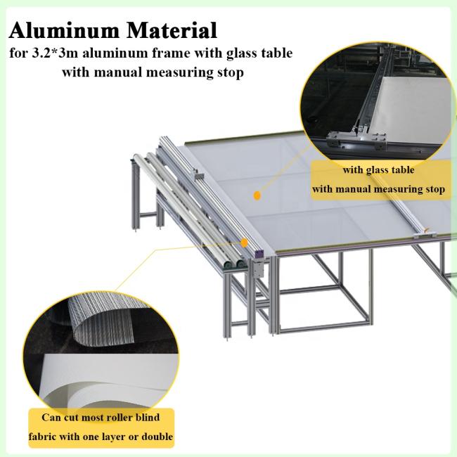 STRC-04J Manual Roller Blind Cutting Machine - Front View