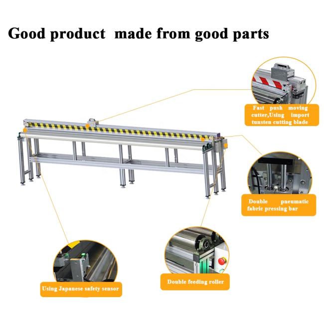 STRC-04J Manual Roller Blind Cutting Machine - Operation View