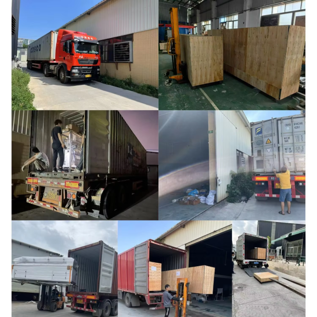 Packaging example for Ultrasonic Roller Fabric Cutting Machine