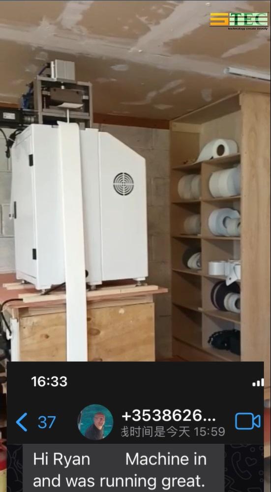 Customer operation photo