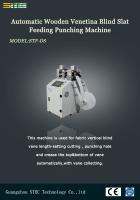 China Automatic Fabric Vertical Blind Vane Cutting and Punching Machine for sale