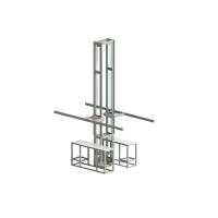 Quality Double Station Blind Inspection Hoist Machine 3000mm Inspection Hoist Roller for sale