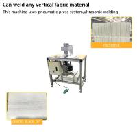 China Ultrasonic Vertical Blind Fabric Wedling Machine Machine for sale