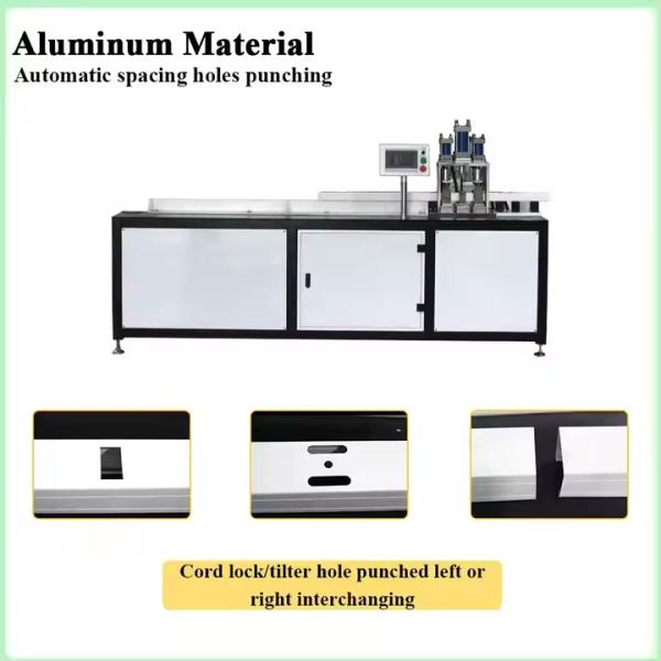 Quality 50mm Vertical Blind Slat Cutting Machine Headrails Bottom Rails Cutting And for sale