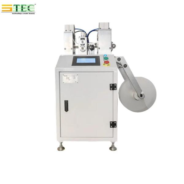 Quality Automated Vertical Blind Sewing Cutting Machine Length Setting Hole Punching for sale