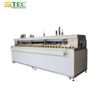 China Double Side Roller Blinds Cutting Machine 4200mm Zebra Cutting Table For Roller Blinds for sale