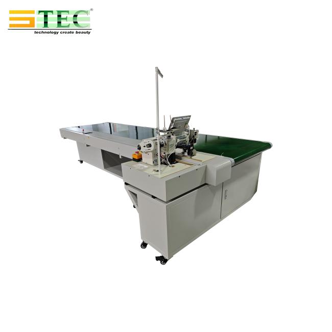 Top and Bottom Differential Feed Curtain Machine