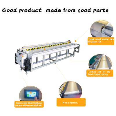 China Customizable Fabric Roll Cutting Machine with 1.5KW Power and 3700MM*1300MM*1000MM Packing Size for sale