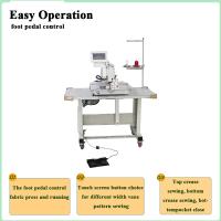 China Automatic Vertical Blind Vane Hem Pocket Sewing Machine Curtain&Roller Blind for sale