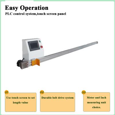 China Automatic Measuring Cutting Digital Stop Machine Measures & Stops for All Materials 3 or 4 Meter Length for sale